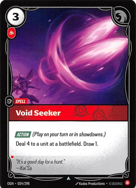 VOID SEEKER 024/298 Origins Riftbound League of Legends £1.79 - PicClick UK