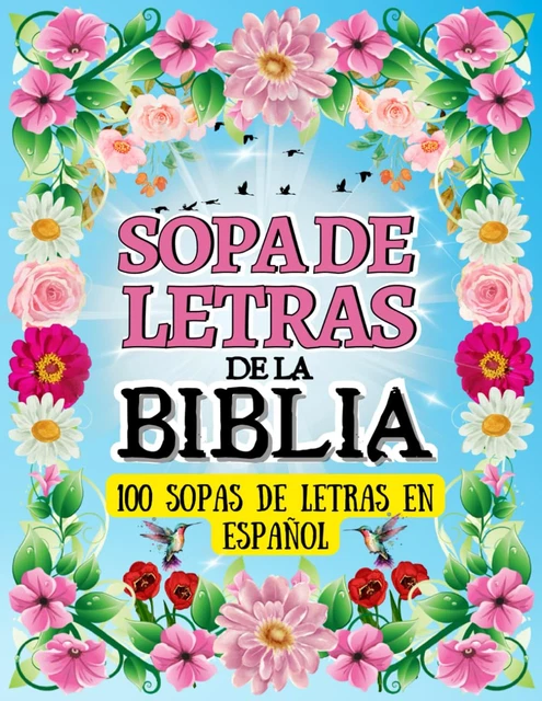SOPA DE LETRAS De La Biblia - 100 Sopas De Letras En Español: Word ...