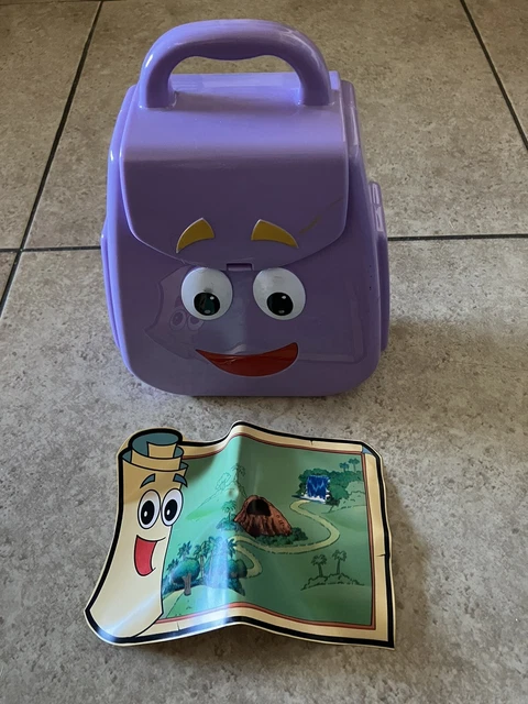 DORA THE EXPLORER Purple My Talking Backpack Mattel Nick Jr 2004 ...