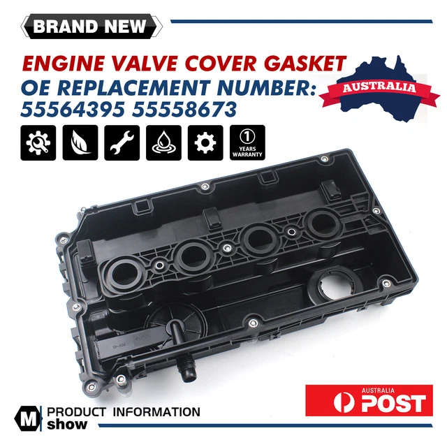 VALVE ROCKER COVER and Gasket PCV for Holden Astra AH 1.8L Cruze JG JH ...
