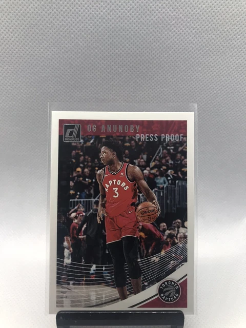 2018-19 PANINI DONRUSS épreuve presse /349 OG Anunoby #23 New York ...