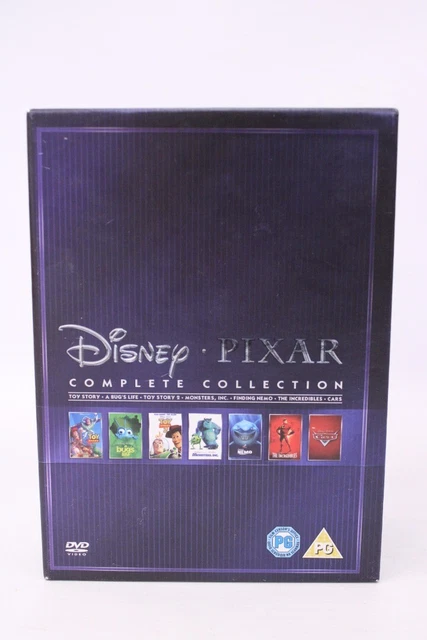 206 DISNEY PIXAR Complete Collection 7 Movies & Extras DVD Box Set ...