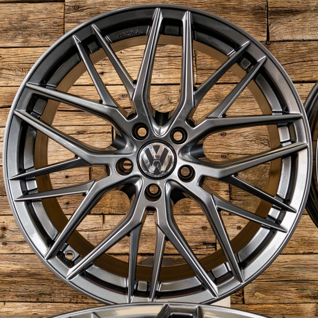 19 ZOLL ALUFELGEN RW01 für VW Golf 8 7 6 5 7R 6R R32 GTI GTD GTE Grau ...