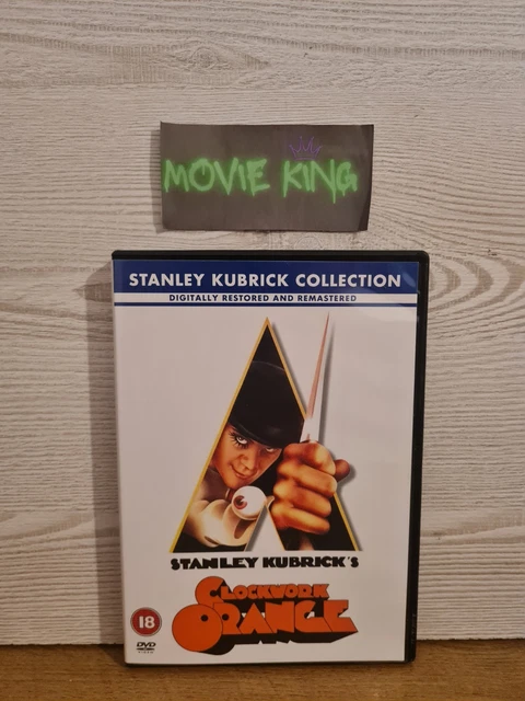 A CLOCKWORK ORANGE (DVD, 1971) DIGITALLY RESTORED REMASTERED [Region 2 ...