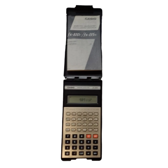 VINTAGE CASIO SCIENTIFIC Calculator Fx-100C 1980S Made In Japan - Fully ...