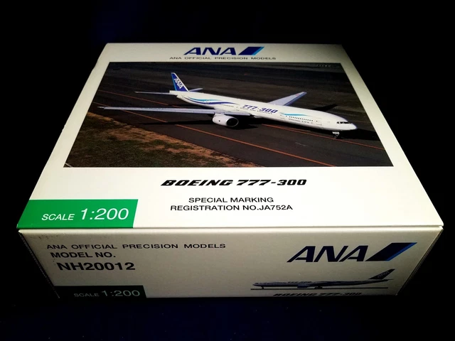 1:200 HOGAN PRECISION Models ANA All Nippon Boeing 777-300 JA752A ...