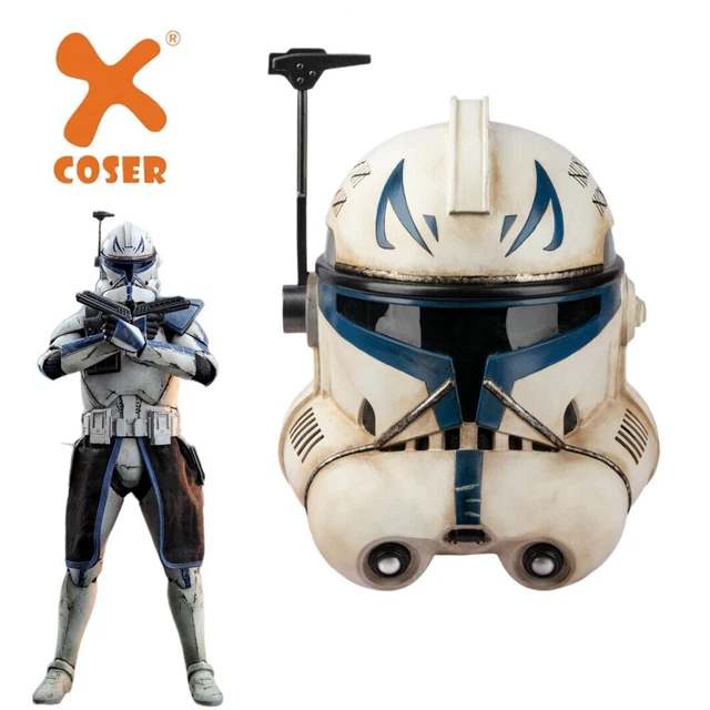 XCOSER 1:1 THE Clone Wars Captain Rex Helm Cosplay Requisiten Harz ...