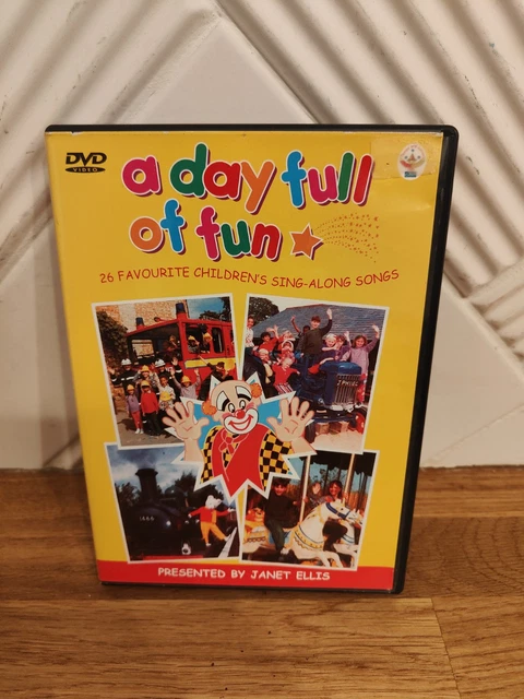 DVD - A Day Full Of Fun Presented By Janet Ellis Children's DVD R2 UK ...