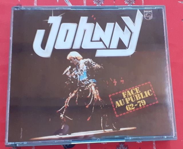 JOHNNY HALLYDAY FACE Au Public 62 79 Coffret Collector 4CD Rare Trés ...