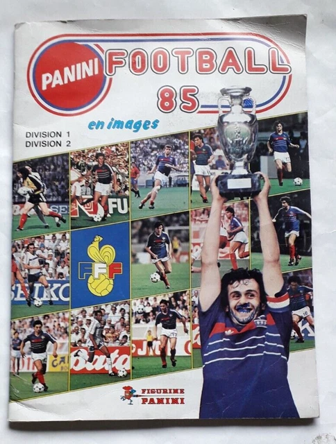 ALBUM IMAGES PANINI - FOOTBALL 85 - avec supplément euro - manque 1 ...