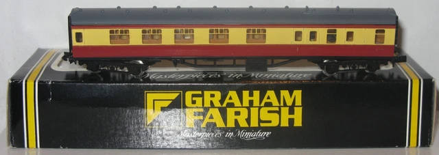 GRAHAM FARISH N 0696 BR BRIGHT Crimson & Cream Mk1 BCK Brake Composite ...