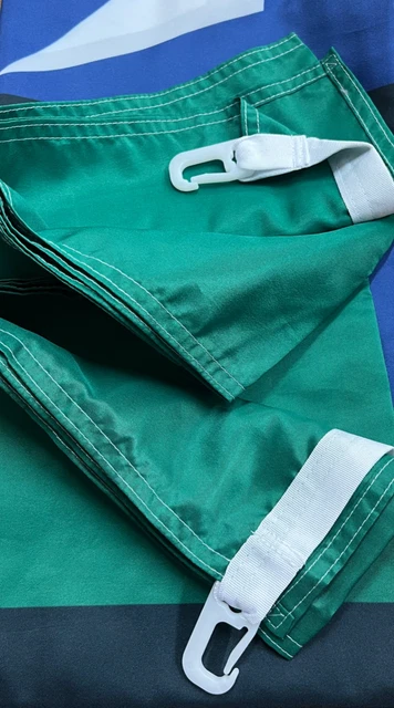 LARGE 180X90CM TORRES Strait Islander Flag BOTH SIDE PRINTED TSI Flag ...