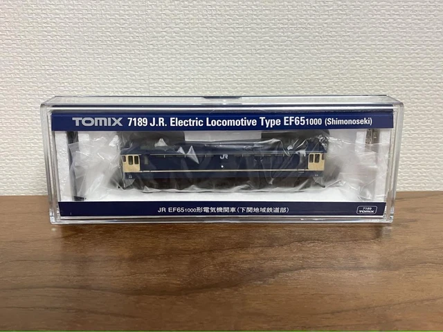 [NEU] TOMIX 7189 EF65 1000 Serie Shimonoseki Regional Railway ...