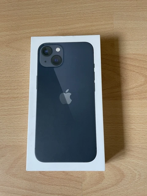 ORIGINAL APPLE LEERKARTON Box iPhone 13 256 GB Schwarz EUR 4,90 ...