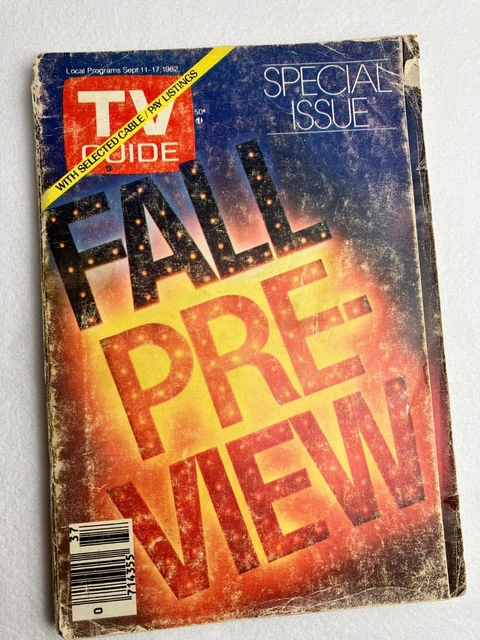 TV GUIDE SEPTEMBER 1996 Fall Preview Issue £7.10 - PicClick UK