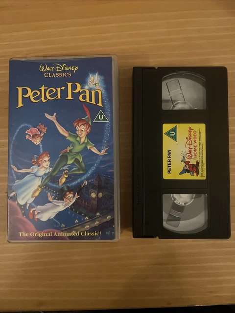 WALT DISNEY CLASSICS Peter Pan VHS Video Cassette Tape Vintage £0.99 - PicClick UK