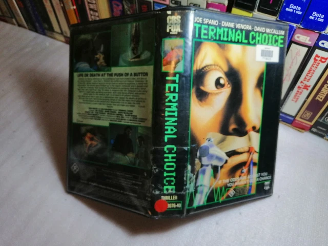 TERMINAL CHOICE - Rare 1985 Australian CBS/FOX Video BETAMAX 1st Issue - HORROR! $58.05 ...