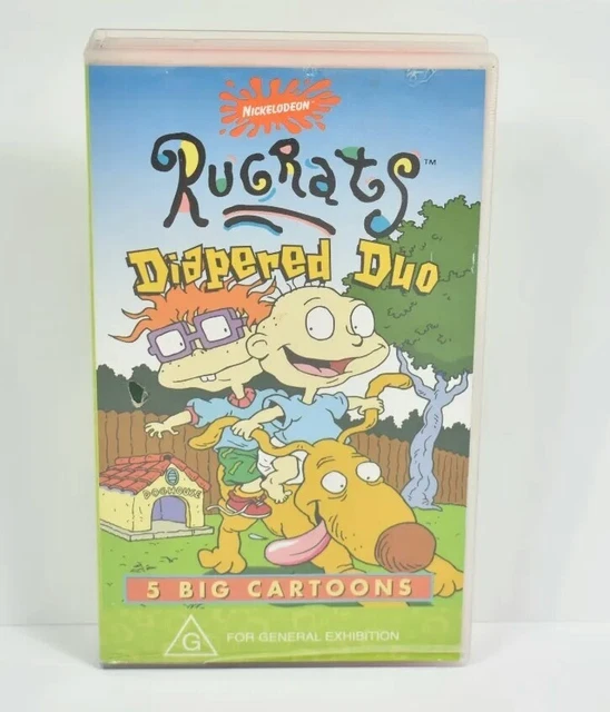 RUGRATS VHS DIAPERED Duo Nickelodeon 90s Animated EUR 11,99 - PicClick FR