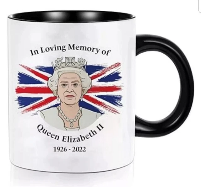 IN LOVING MEMORY of Queen Elizabeth II 1926-2022 Commemorative Mug ...