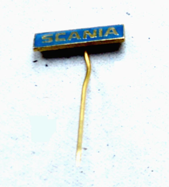 VINTAGE SCANIA TRUCK Company Enamel Stick Pin Lapel Badge - Wagon £7.50 ...