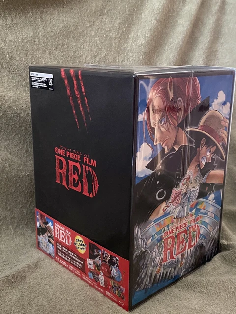 ONE PIECE FILM RED Deluxe Limited Edition 4K Ultra HD Blu-ray Disc+Blu ...