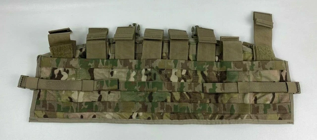 US MOLLE II Tap Tactical Assault Panel Multicam Chest Rig £22.20 ...