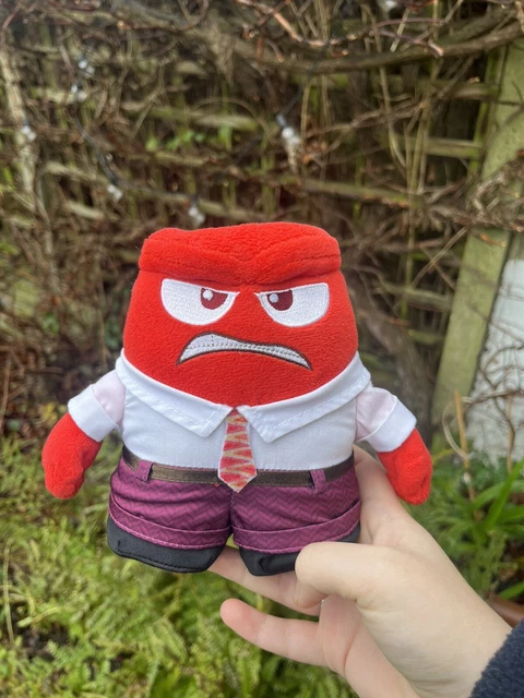 TOMY ANGER PLUSH Disney Pixar Inside Out 6'' Plush Toy Emotions £9.99 ...