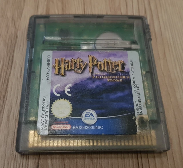 HARRY POTTER AND the Philosopher's Stone Sur Nintendo Game Boy Color ...