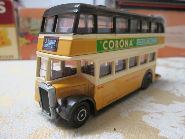 EFE 15803 LEYLAND Pd1 Lowbridge Double Decker East Midland Oo Scale ...