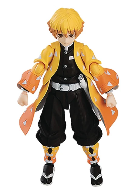 FIGURINE ARTICULÉE FIGMA Demon Slayer Zenitsu Agatsuma [Version Deluxe ...