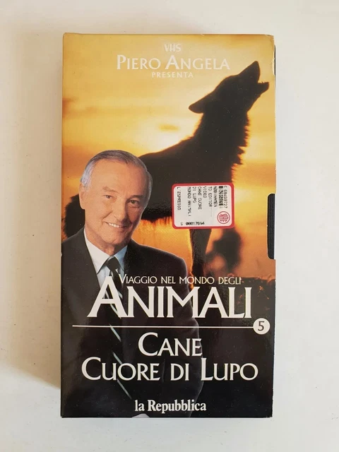 3 VHS PIERO Angela Animali Cane Lupo Squali Gatti Cani EUR 24,97 ...