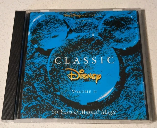 CLASSIC DISNEY VOLUME 2 soundtrack CD VGC Peter Pan Jingle Book Aladdin ...