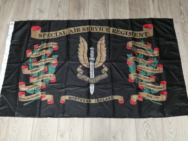 SPECIAL AIR SERVICE (SAS) WW2 campaign Flag 3X5FT £12.00 - PicClick UK