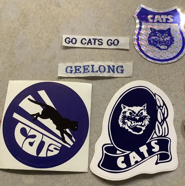 VFL MEMORABILIA RETRO Geelong Ampol Original 1970’s,sticker Only Free ...