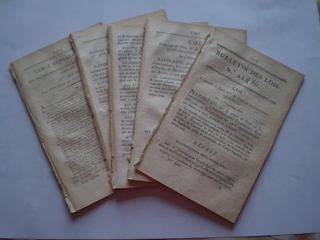 CODE NAPOLÉON 1808, Code d'Instruction Criminelle avec sa table ...