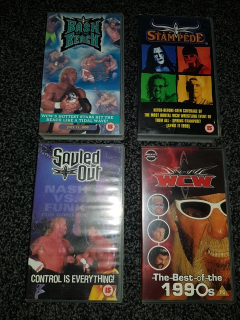 VHS X 4 Wrestling WWF WWE WCW ECW EUR 22,65 - PicClick FR