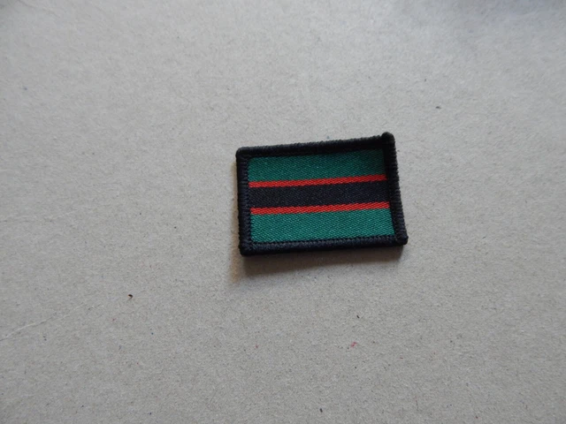 BRITISH ARMY THE Rifles Regiment Tactical Recognition Flash Cloth Badge ...