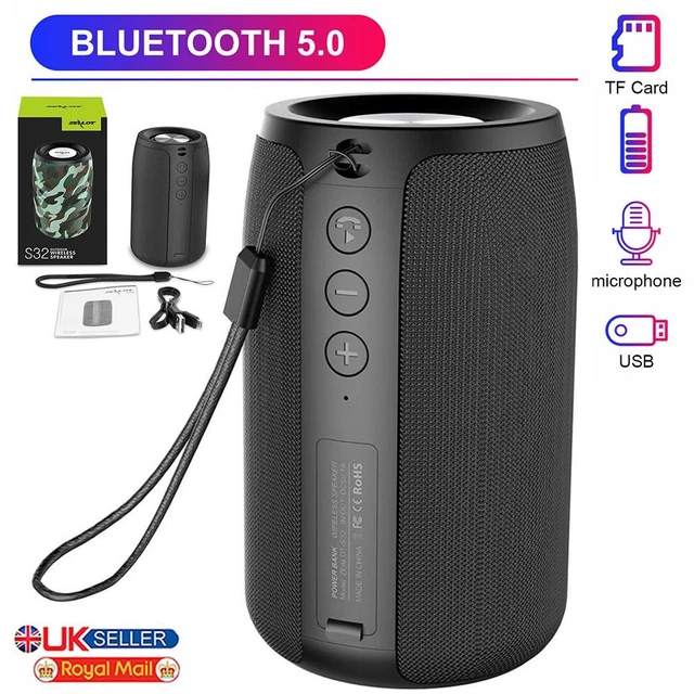 ULTRA LOUD HIGH Bass Bluetooth Speakers Portable Wireless Outdoor ...