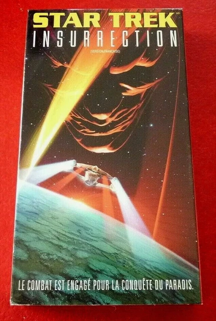 *VHS FRENCH MOVIE Star Trek Insurrection - Patrick Stewart $8.79 ...