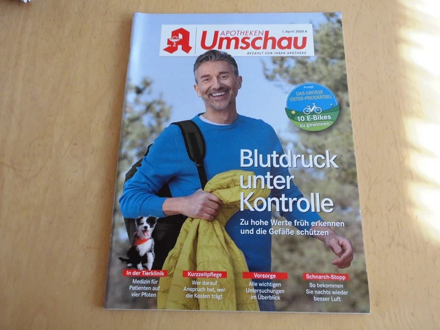 ZEITSCHRIFT APOTHEKEN UMSCHAU - 1. April 2020 EUR 1,00 - PicClick DE
