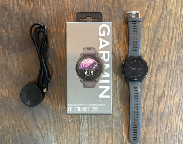 GARMIN FORERUNNER 255 GPS Running Smart Watch £156.68 - PicClick UK