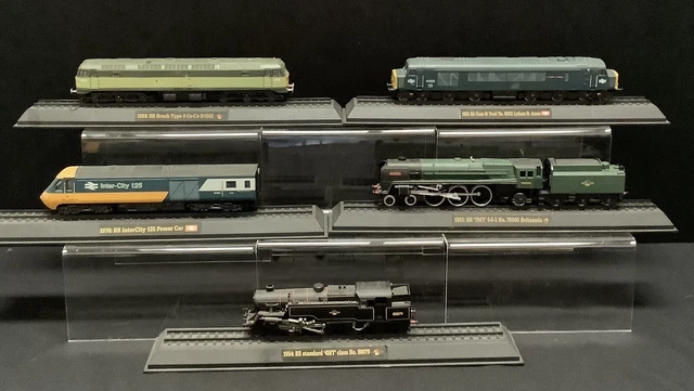 AMERCOM GREAT BRITISH Locomotives Collection Five Engines 1950s to 1976 ...
