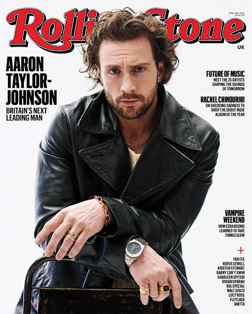 ROLLING STONE MAGAZINE: Aaron Taylor-Johnson, Music, Issue #16, April ...