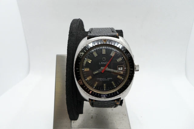 VINTAGE LANCO SEABORN 3000 Automatic Men Wristwatch EUR 268,66 - PicClick IT