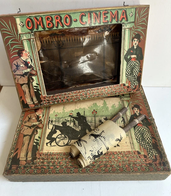 ANCIEN JEU SAUSSINE Ombro Cinema Charlie Chaplin Jouet Ombre Chinoise ... ANCIEN JEU SAUSSINE Ombro Cinema Charlie Chaplin Jouet Ombre Chinoise ...