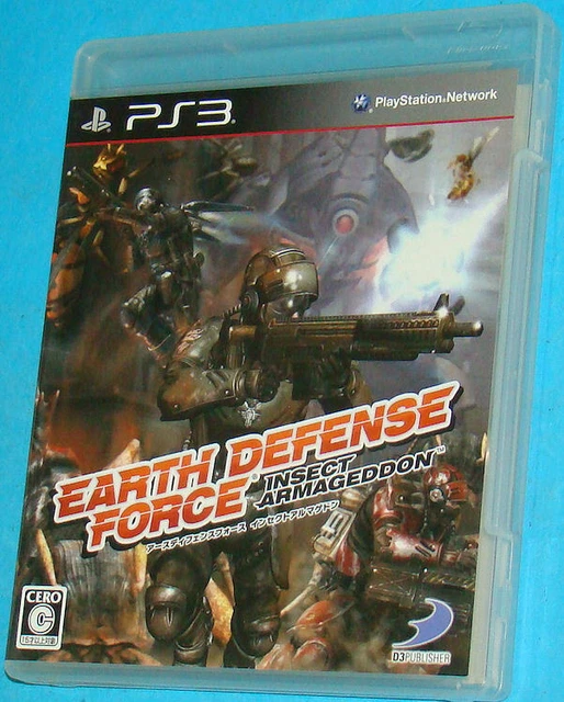EARTH DEFENSE FORCE Insect Armageddon - Sony Playstation 3 PS3 - JAP ...