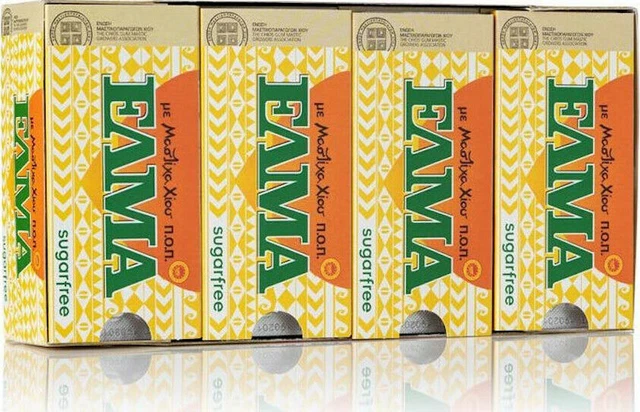 GREEK MASTIC CHEWING Gum ELMA Sugar free ( 20 Packages x 10 tablets ) £ ...