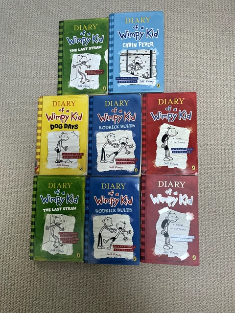 BUNDLE OF DIARY of a Wimpy Kid Books, Author Jeff Kinney EUR 5,84 ...