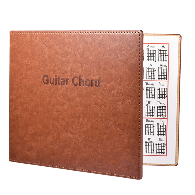 MUSICAL INSTRUMENT CHORD Guitar Notation Book Guitar Chord Notebook £6. ...