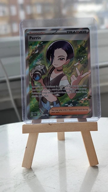 ULTRA RARE PERRIN Full Art 209/167 Holo from Twilight Masquerade ...